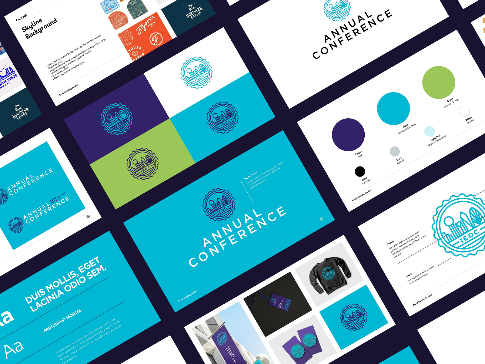 IEDC Conference Logo Design Option 1 by Kevin Craft on Dribbble