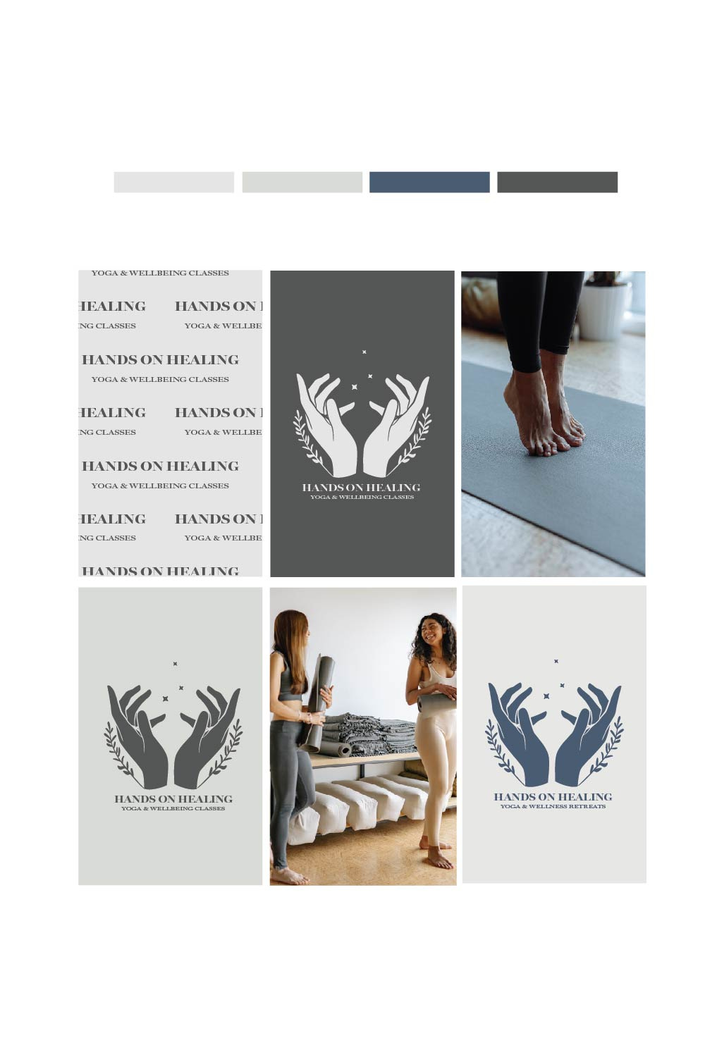 Hands on Healing Yoga Retreats - Logo Design & Branding by Bridget Rees ...