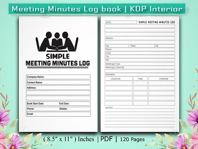 Meeting Notebook Organizer designs, themes, templates and downloadable ...