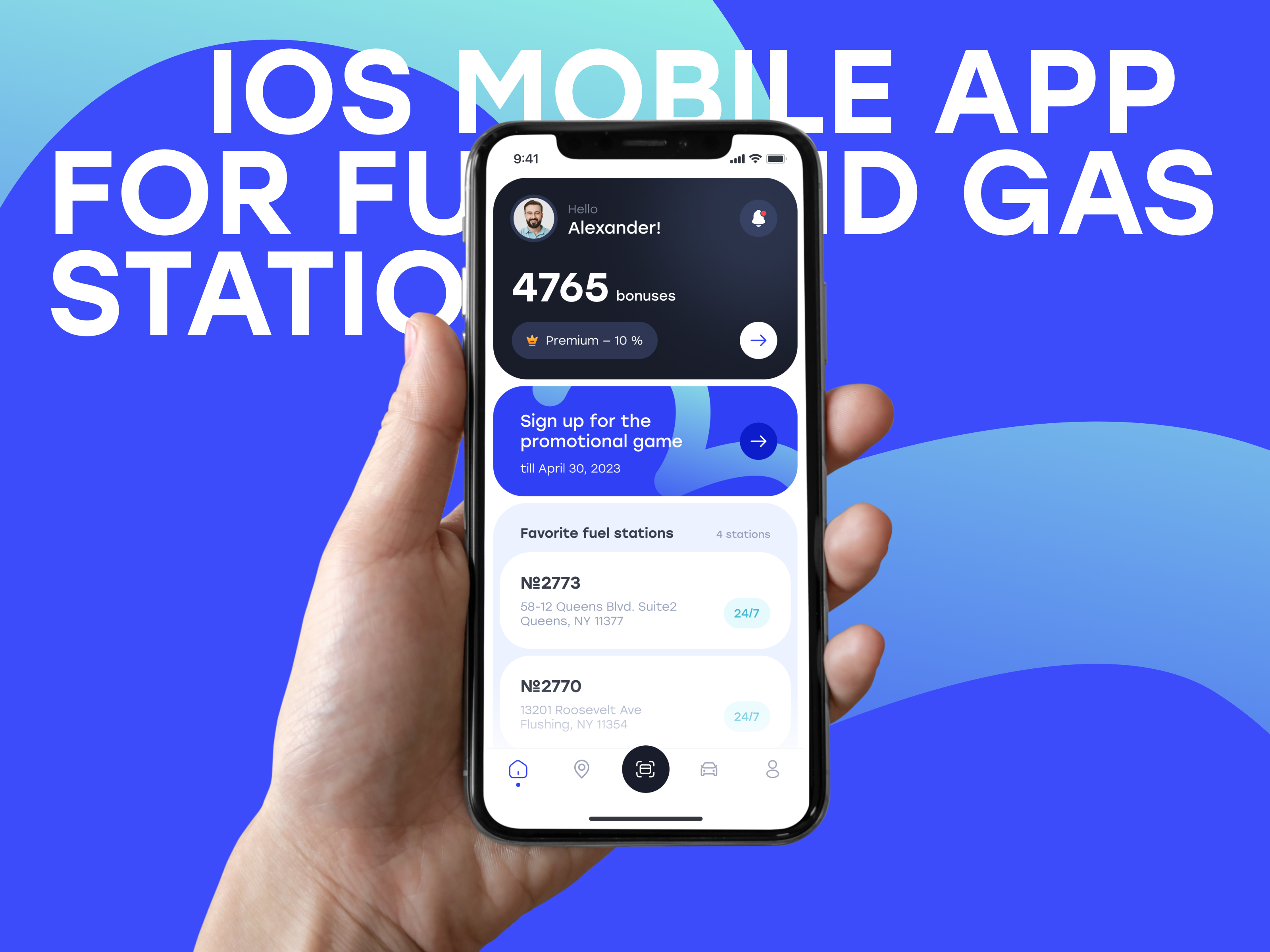 Fuel & Gas Station — Mobile App by Vebtech on Dribbble