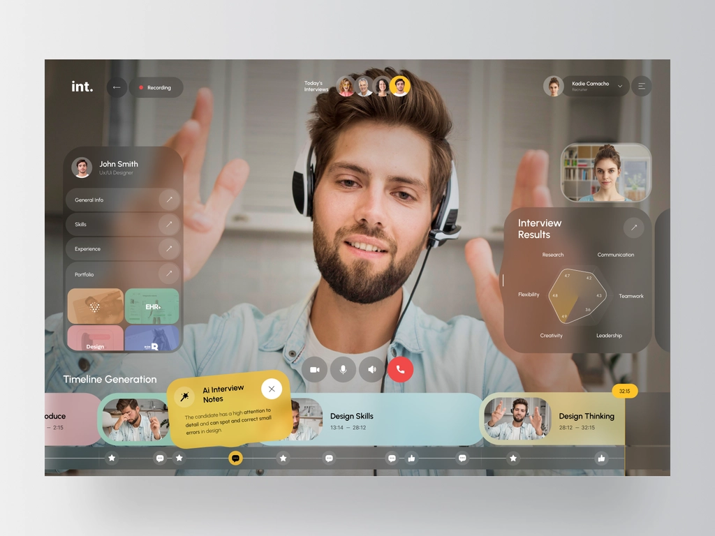 InterviewPro - AI Interview Platform by Jack L. for RonDesignLab ⭐️ on ...