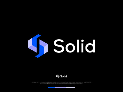 Solid Logo Design, Letter Mark S (unused) by Md Humayun Kabir on Dribbble