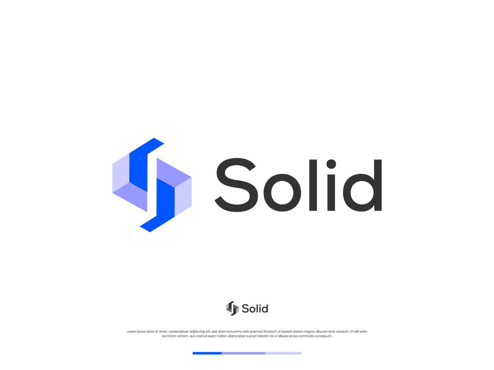 Solid Logo Design, Letter Mark S (unused) by Md Humayun Kabir on Dribbble