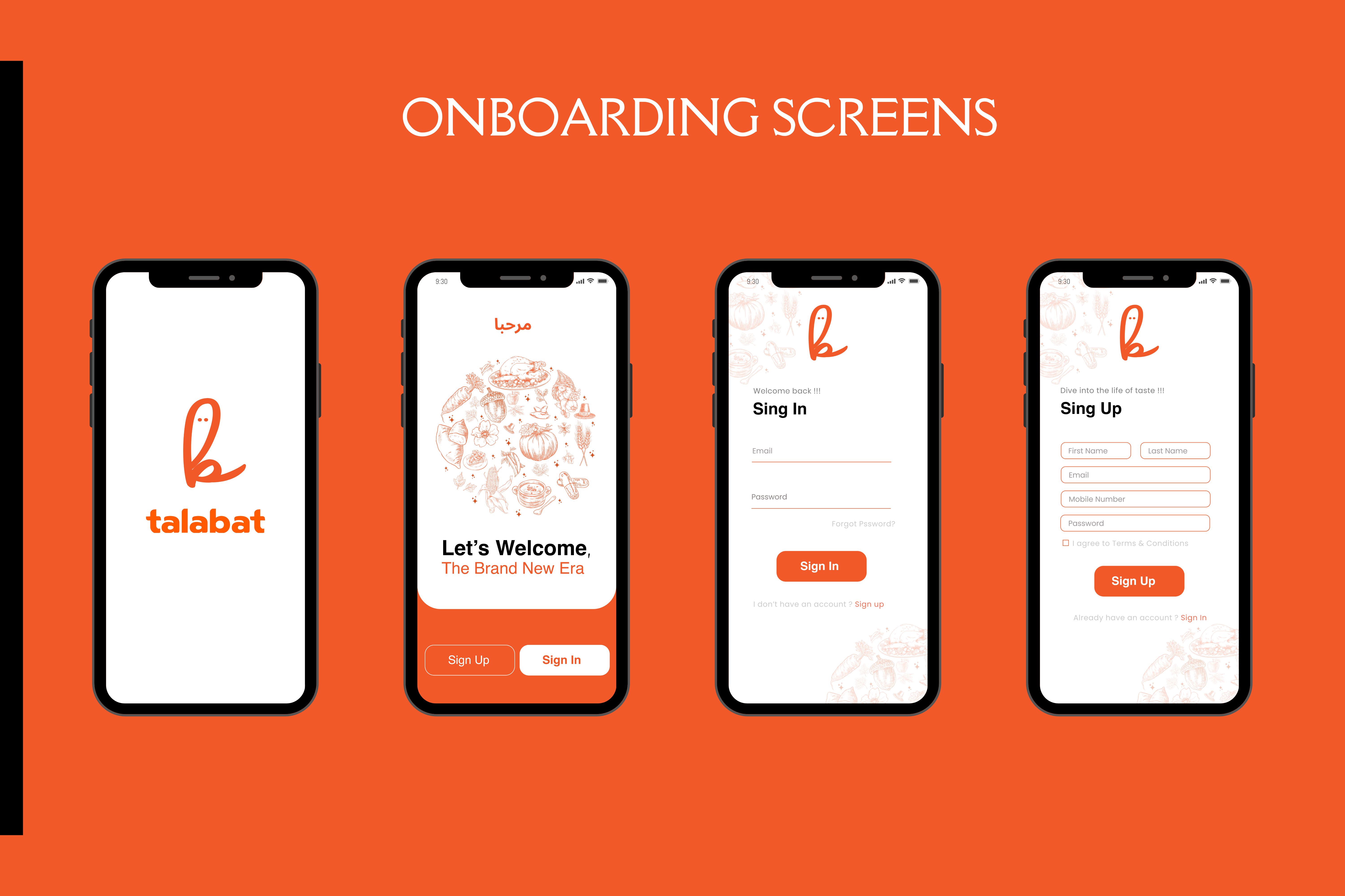 Talabat Rebranding Concept - UX UI Design by Shaheer Malik on Dribbble