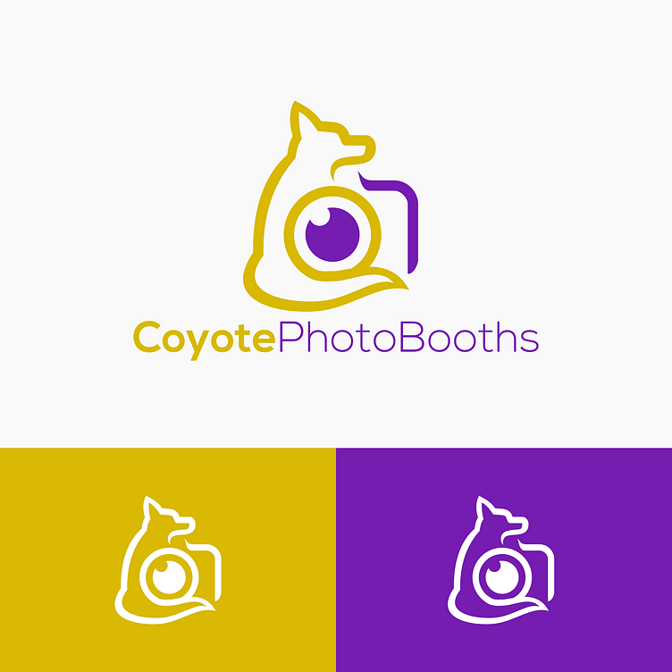 Logo Design for Coyote Photo Booths by John Poh on Dribbble