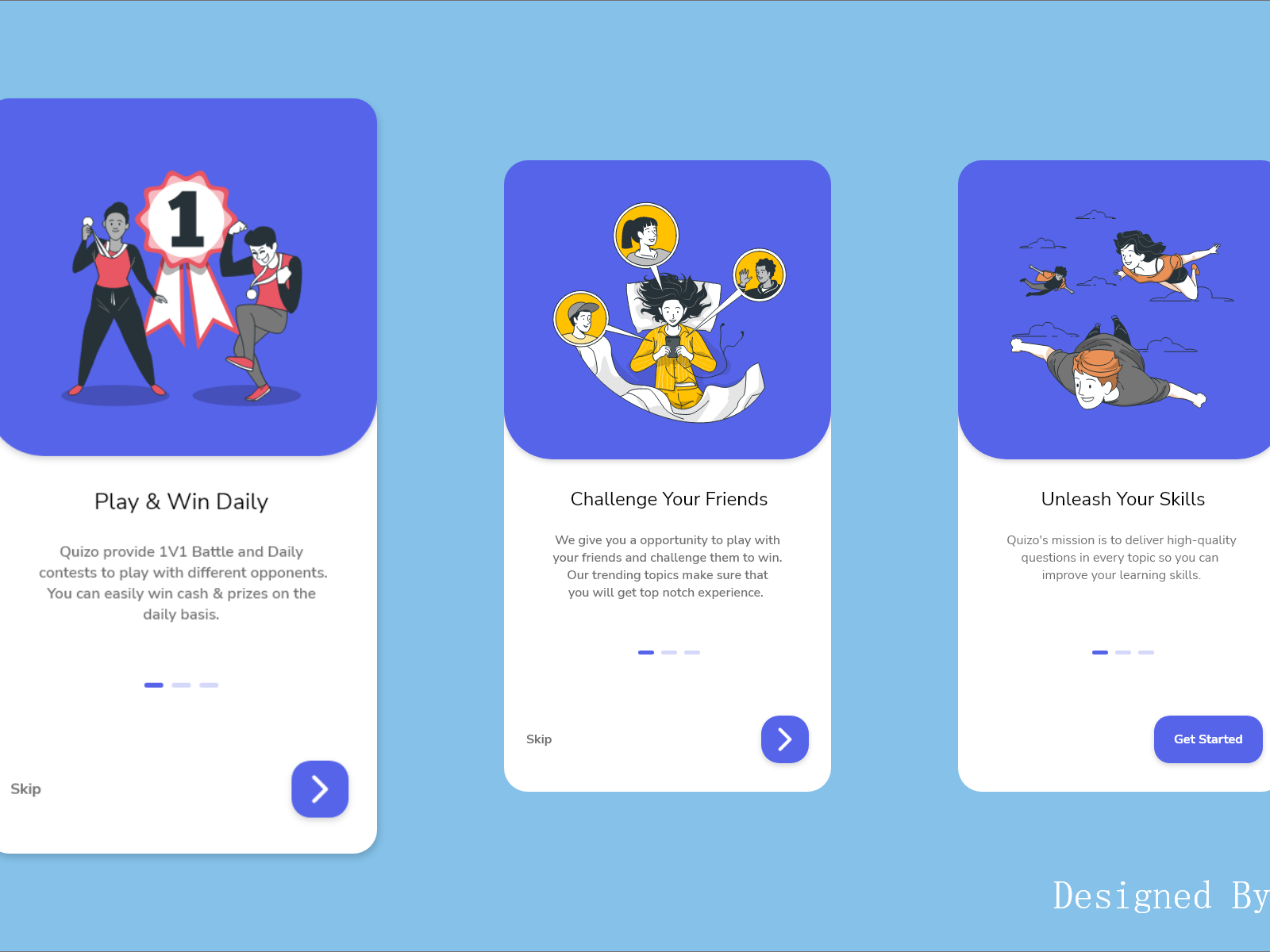Onboarding Screens - Mobile UI by Harsh Rajput on Dribbble