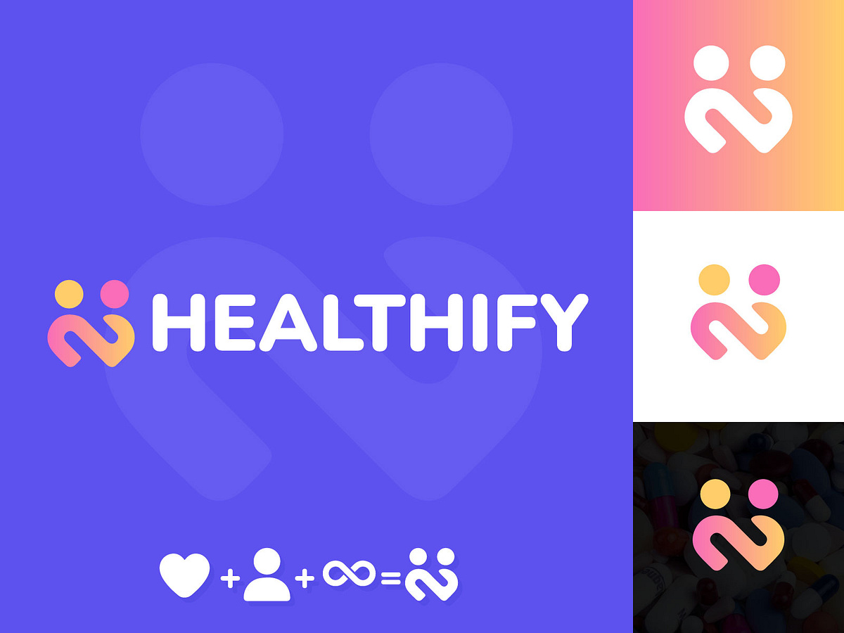 HEALTHIFY: Health Consultation Agency Logo Design by Vibrant Visual ...