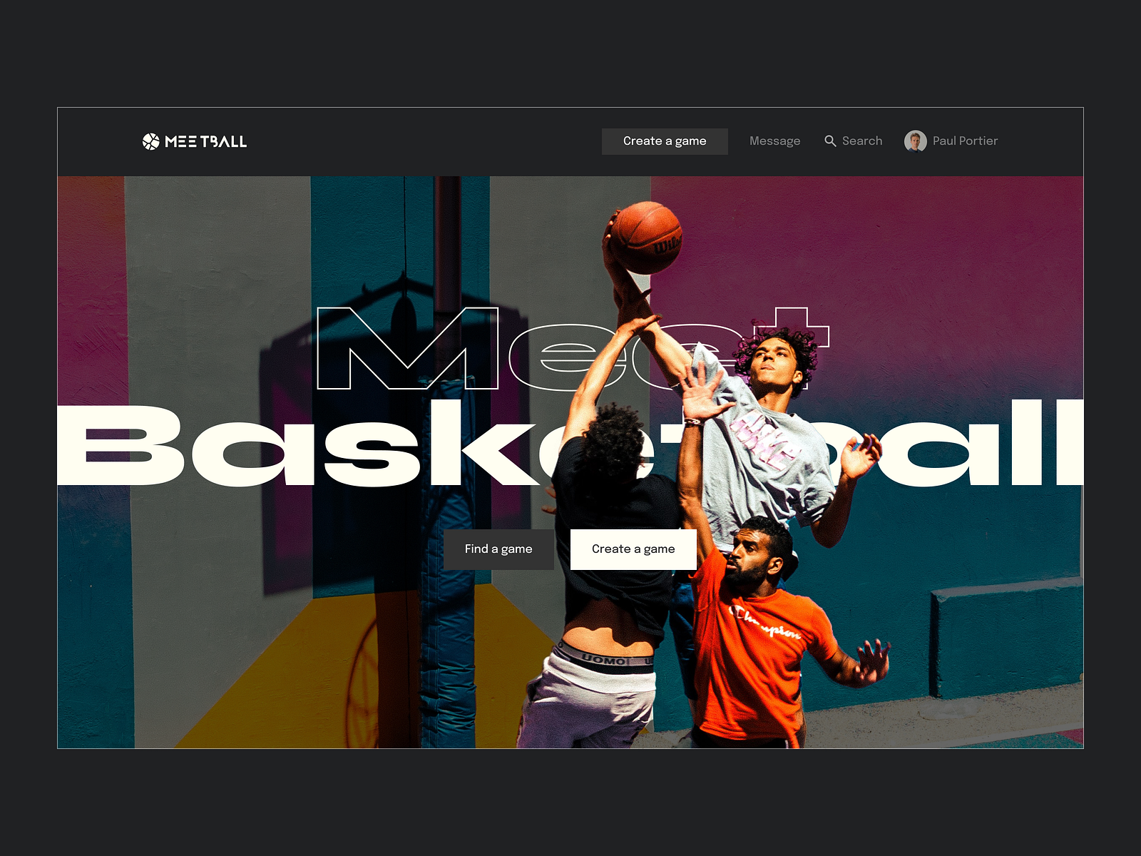 MeetBall🏀 by Celia Leclerc on Dribbble