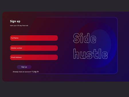 Browse thousands of Sign Up images for design inspiration | Dribbble