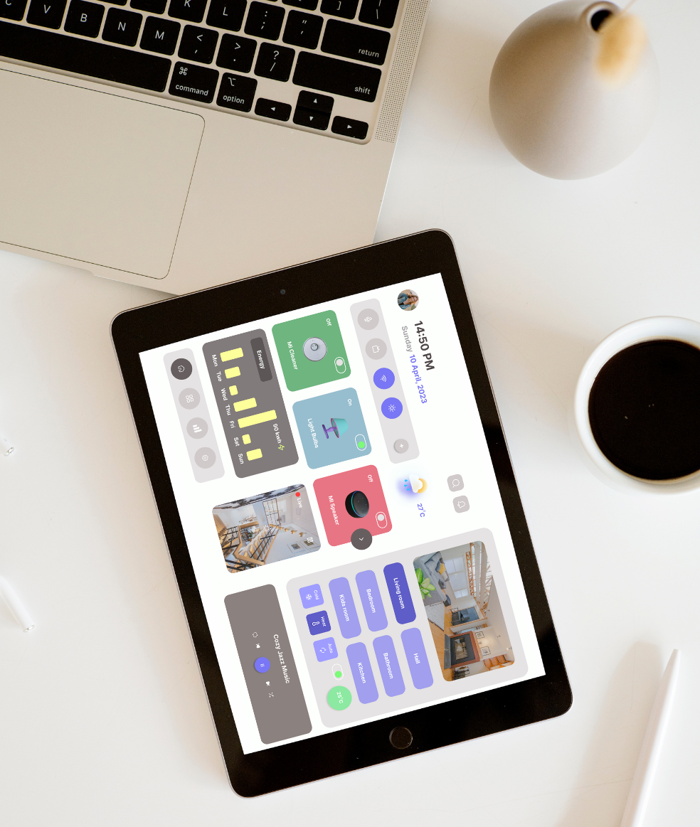 Smart Home App | UI Design Concept by khatia Maisuradze on Dribbble