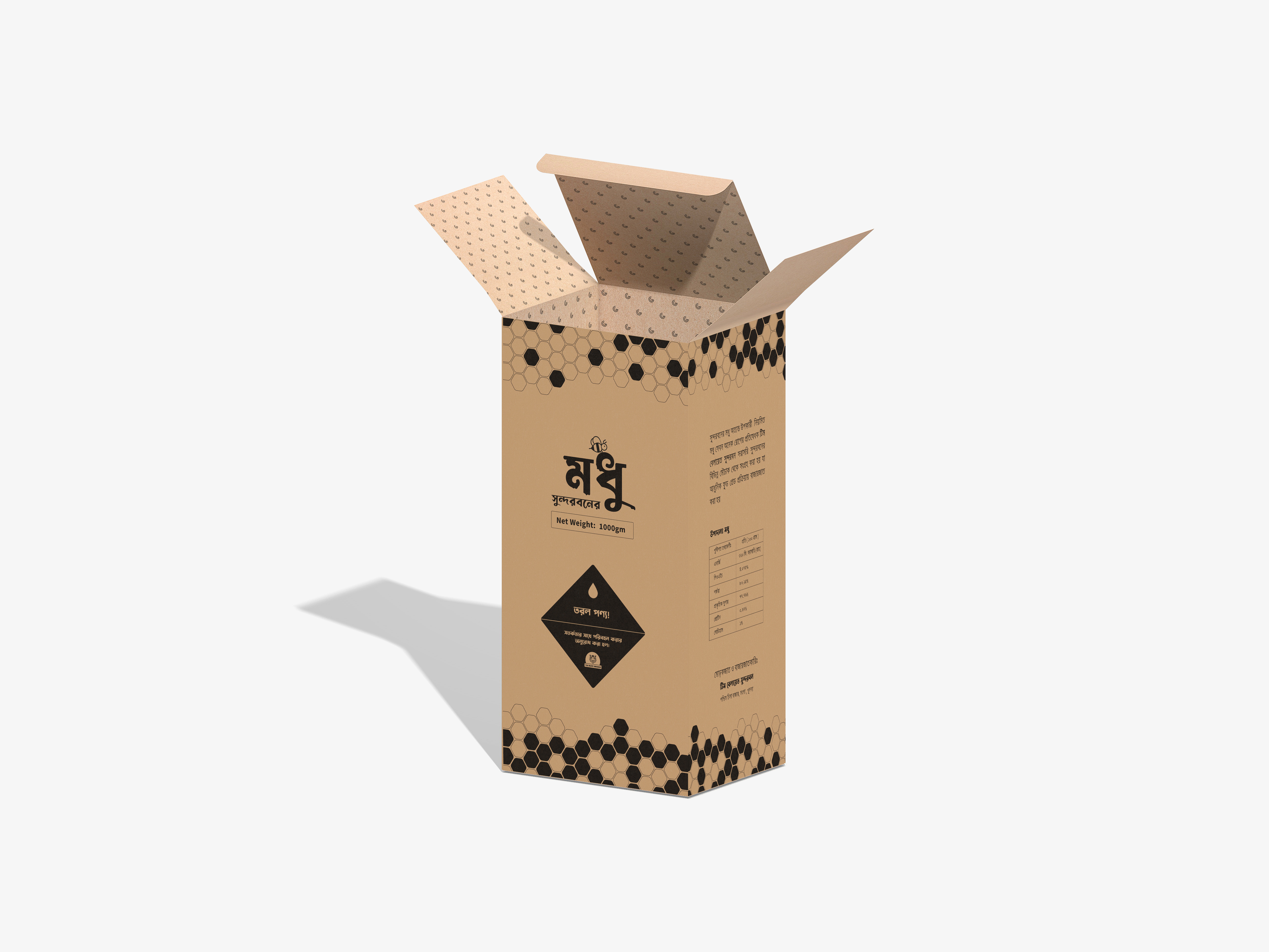 HONEY BOX & Label PACAKAGING by Mritunjoy Mazumder on Dribbble