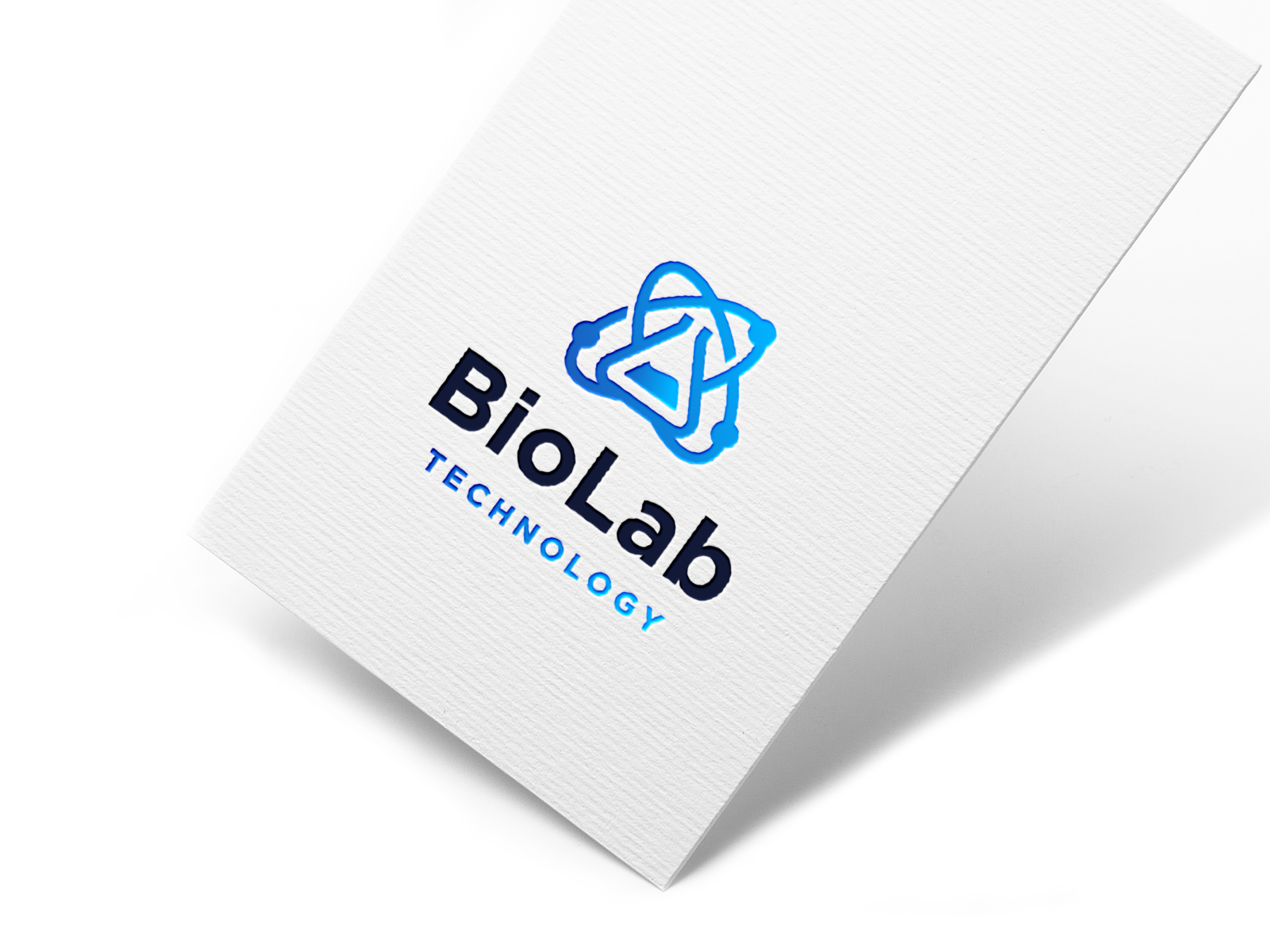 BioLab Technology Logo by asrona on Dribbble