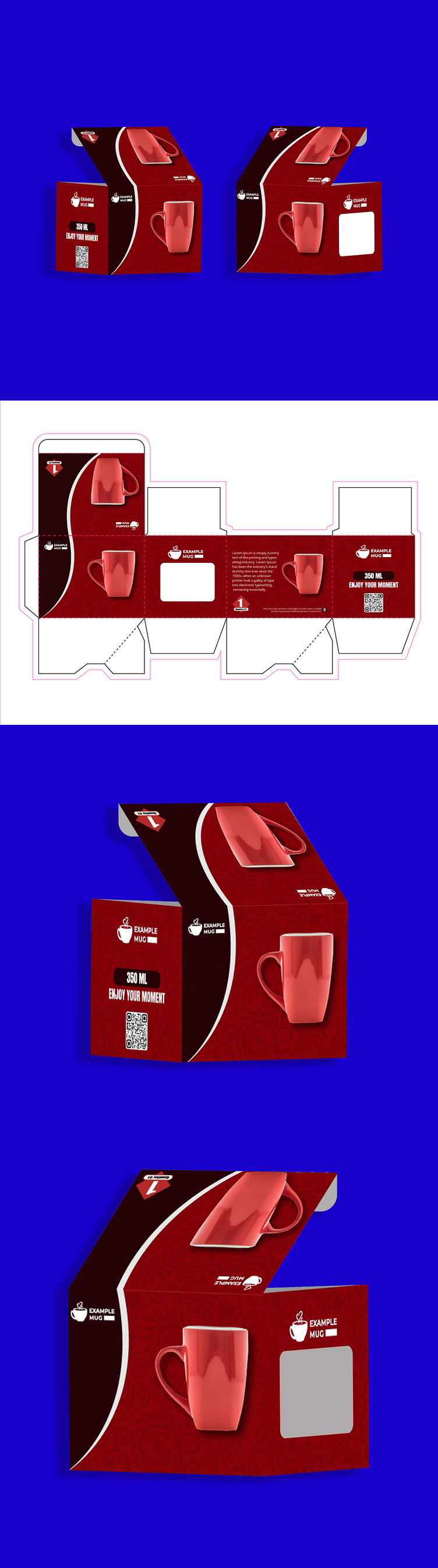 Product package design template by Freelancer Mohusin on Dribbble