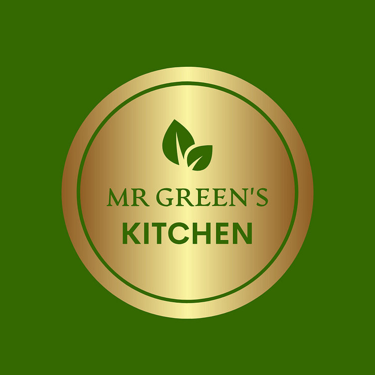 Mr Green's Oraganic Restaurant Logo by Chris Mokoena on Dribbble