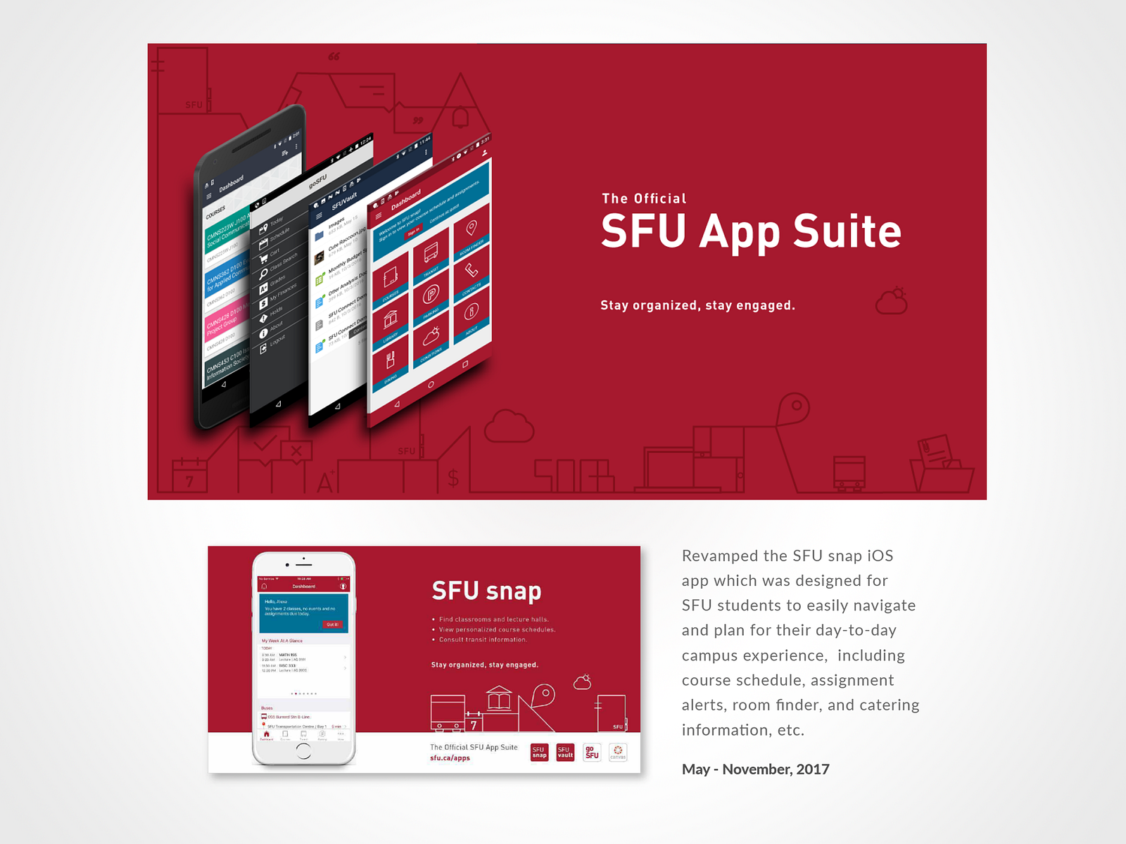 SFU Snap App Redesign by Naomi NZ on Dribbble