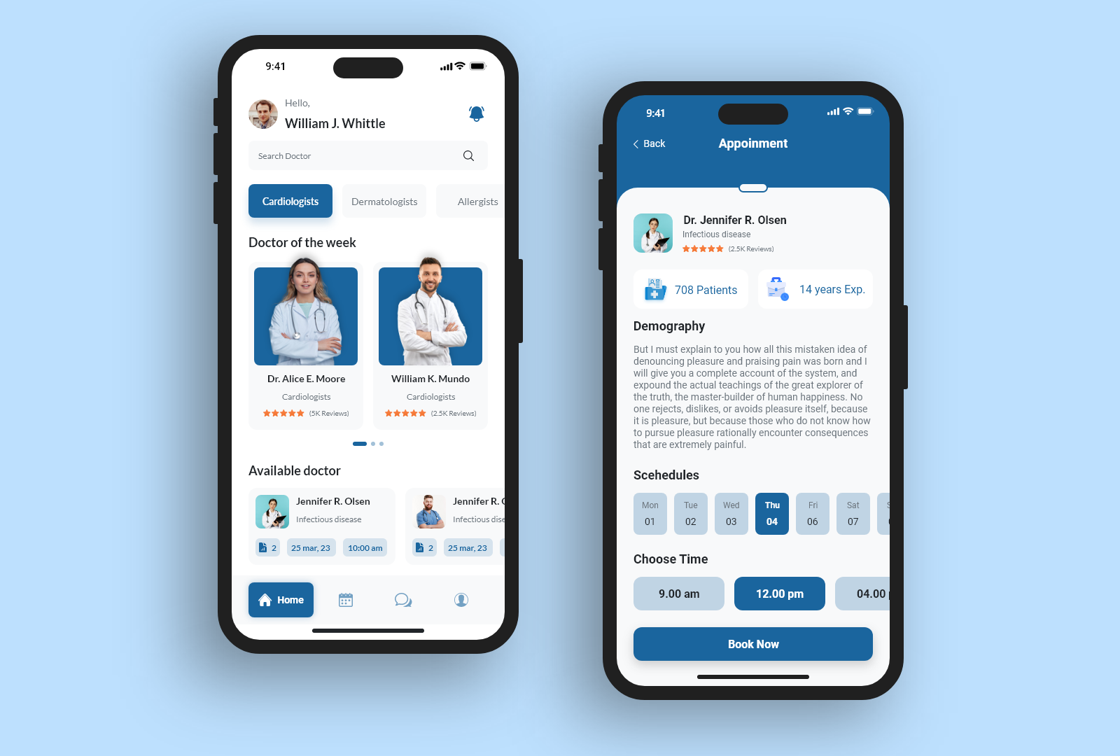 Medical App Ui by Fayazur Rahman on Dribbble