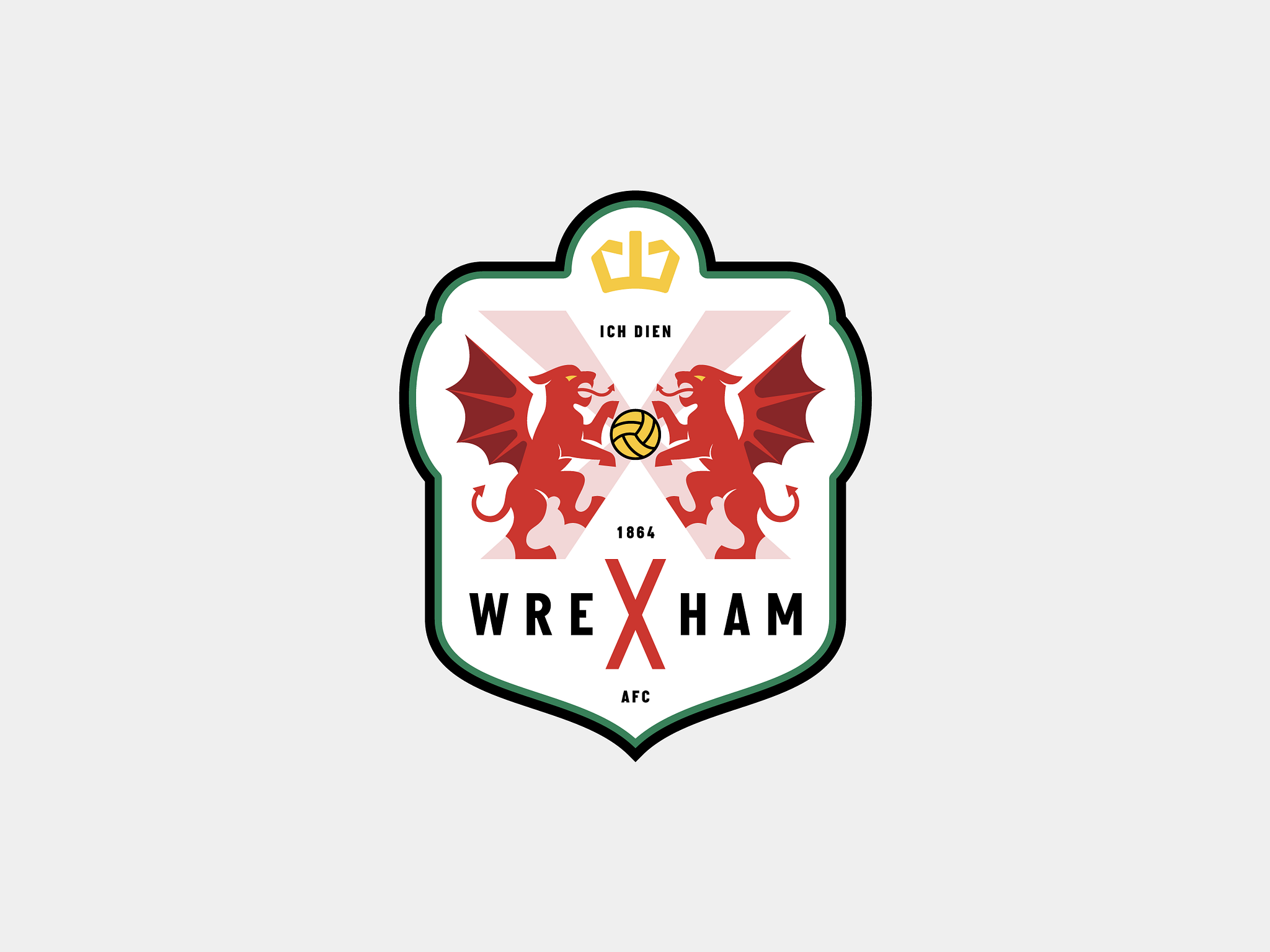 Wrexham Emblem by Jelle Inghels on Dribbble