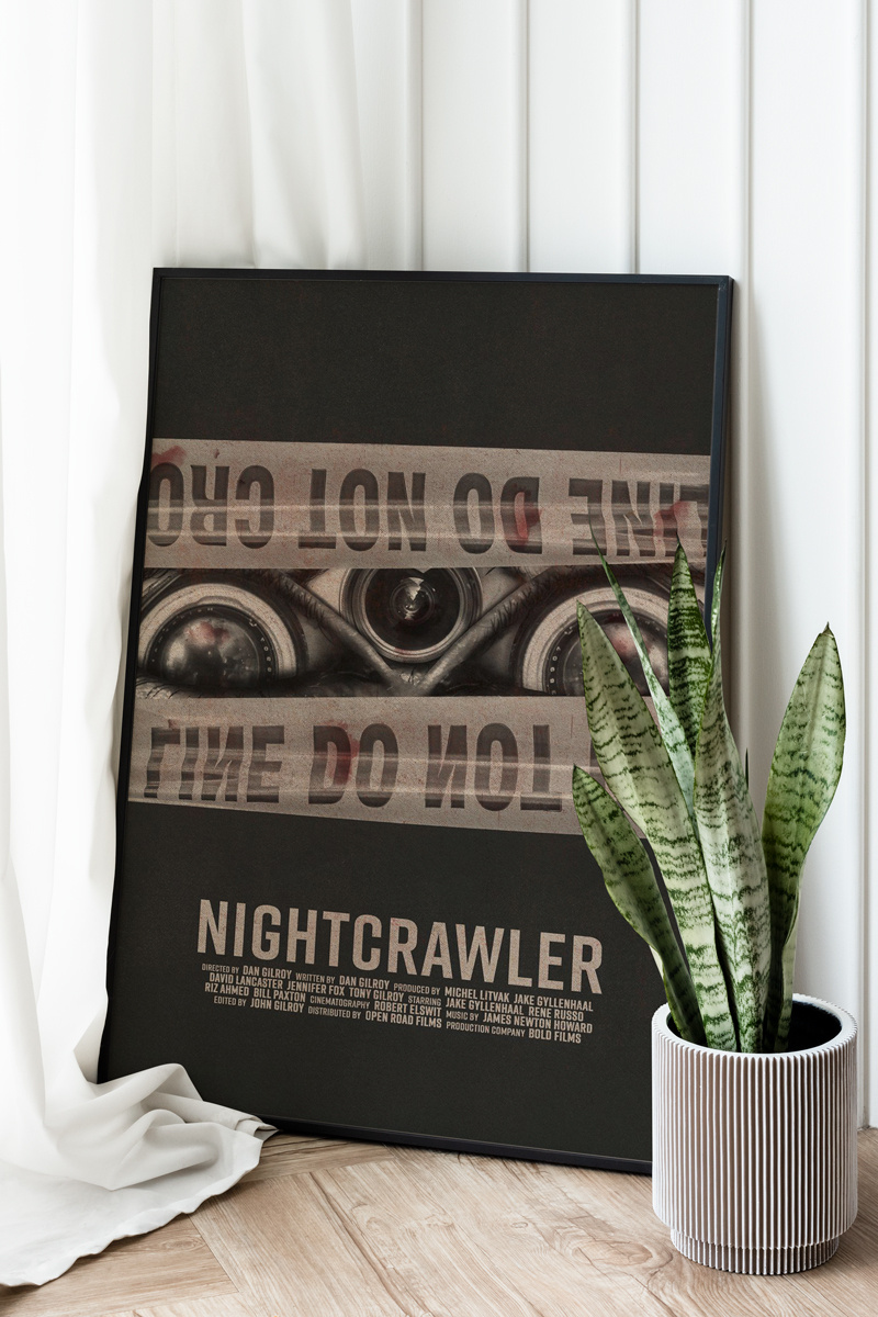Nightcrawler (film poster) by Agata Samulska on Dribbble