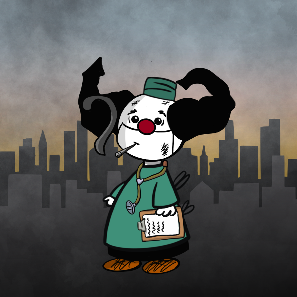 The Working Clown by Pauline Marquez on Dribbble