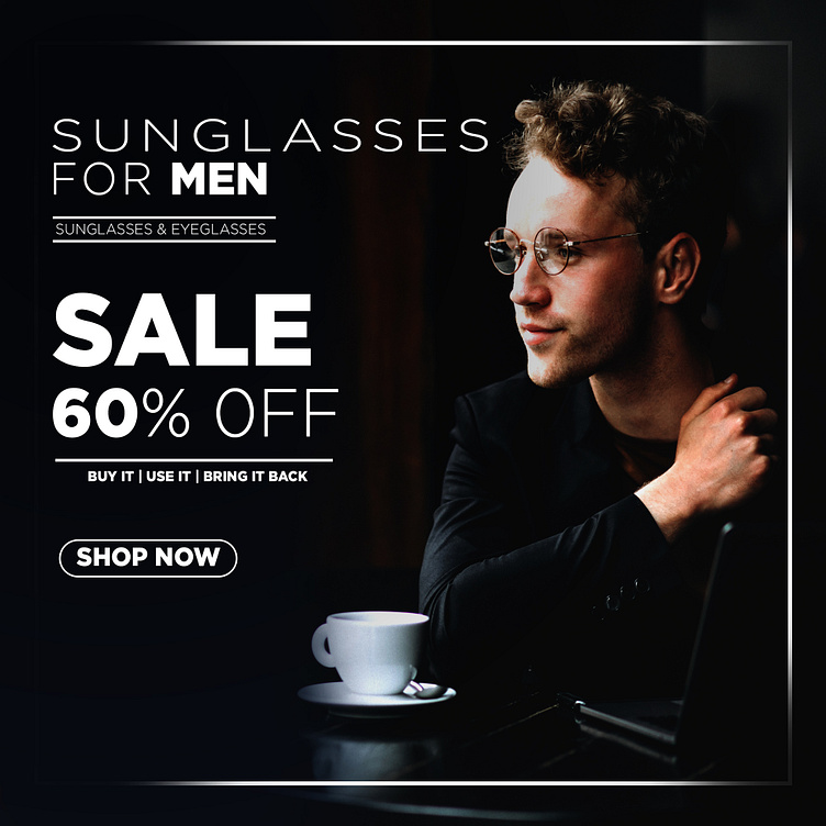 Sunglasses poster by Gagan Mehta on Dribbble