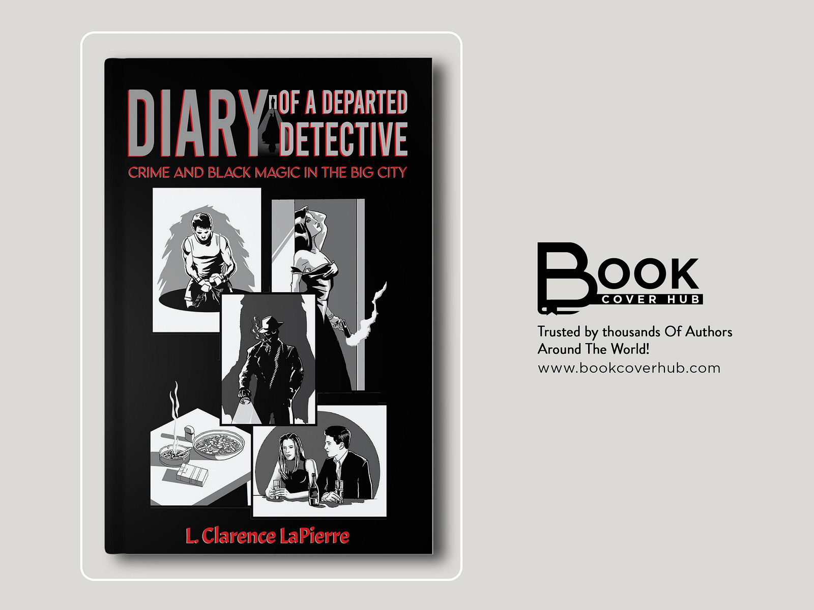 Crime book cover by Book Cover Hub on Dribbble