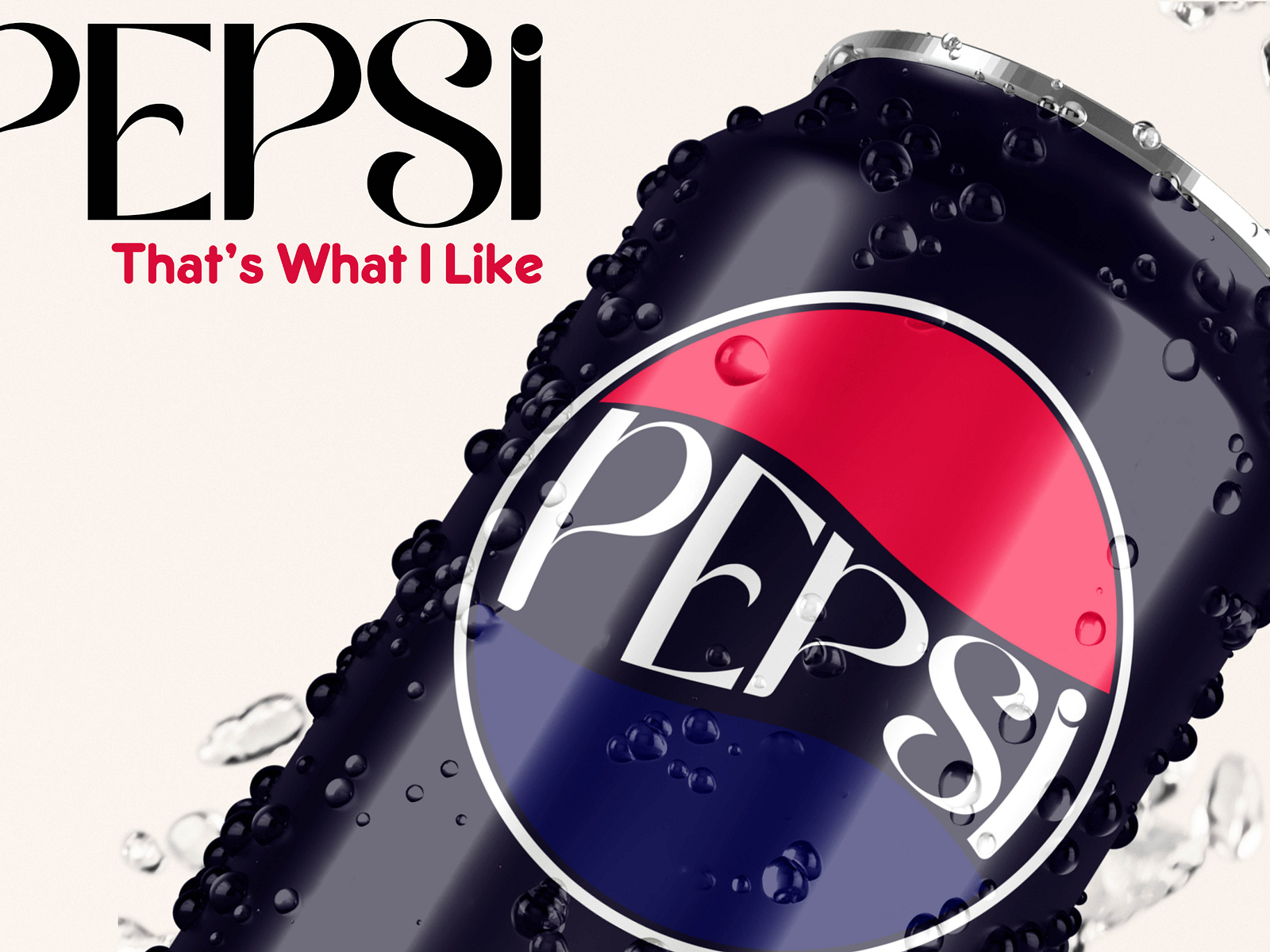 Pepsi rebrand by Shera Mwora on Dribbble