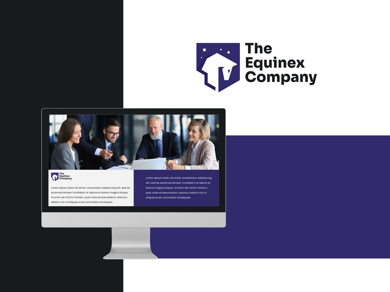The Equinex Company Available in Logoground by Reka Studio on Dribbble