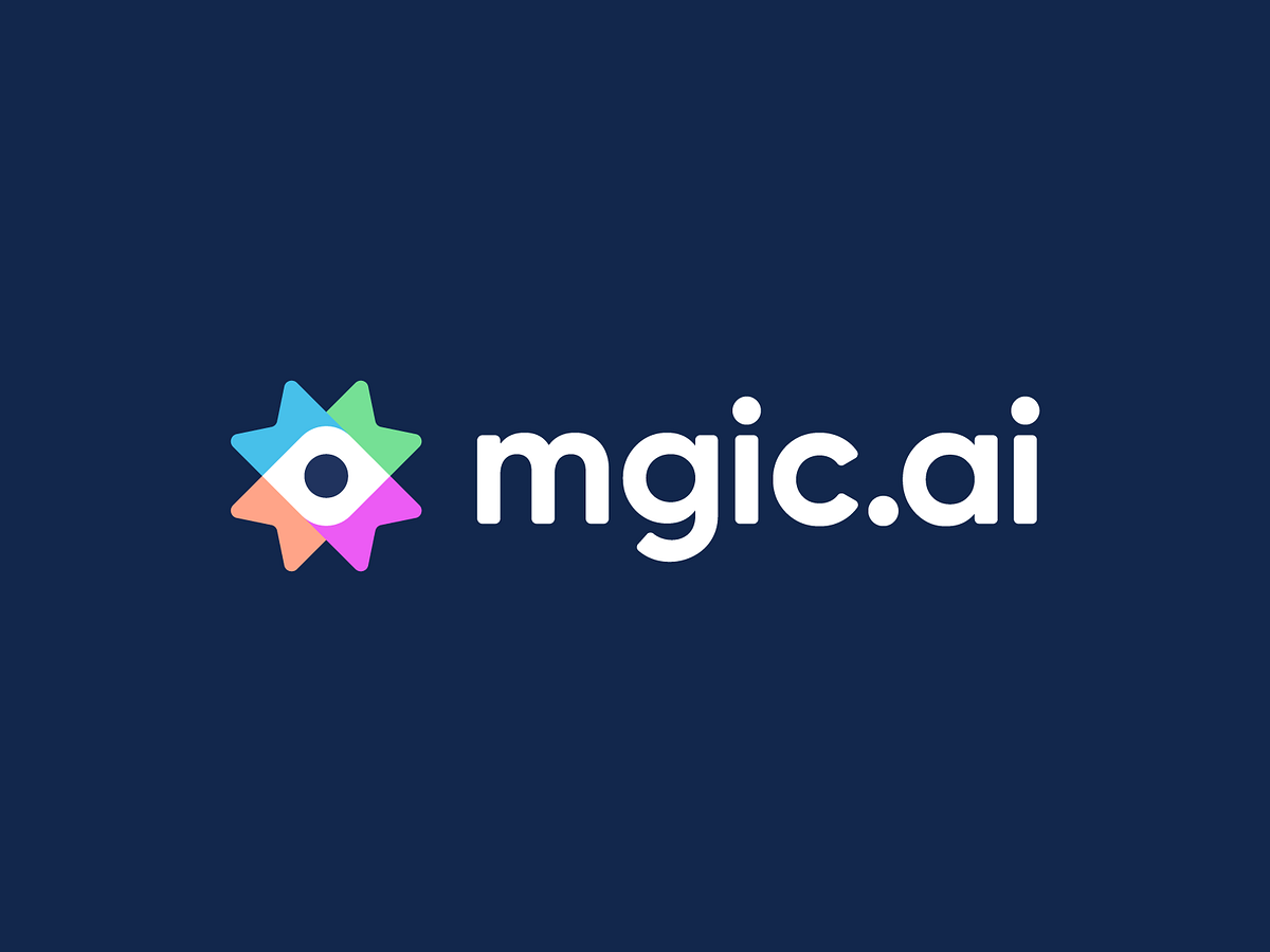 mgic.ai - magic ai logo by Deividas Bielskis on Dribbble