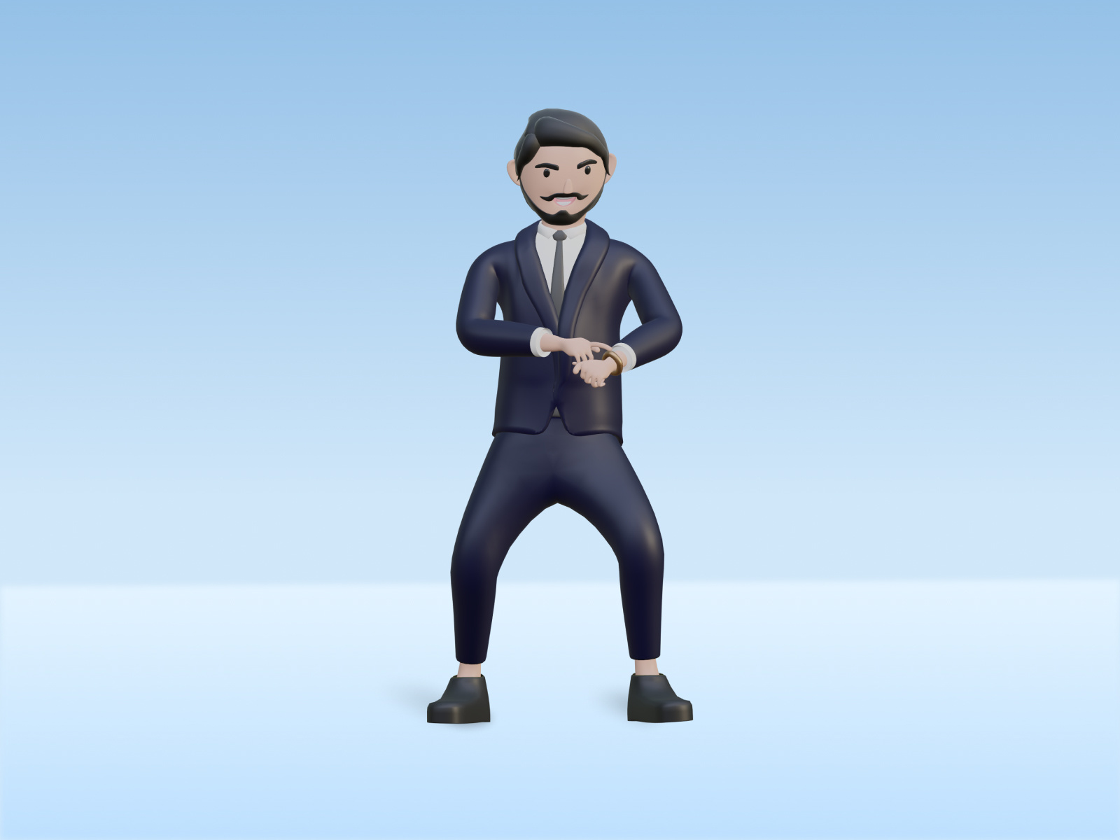 3D Men Character by Ravi Sakhavala on Dribbble
