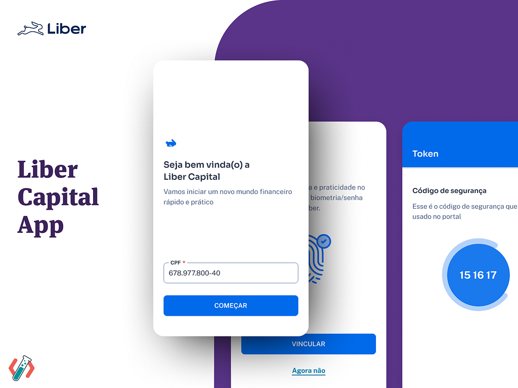 Liber id mobile app by Labcodes Software Studio on Dribbble