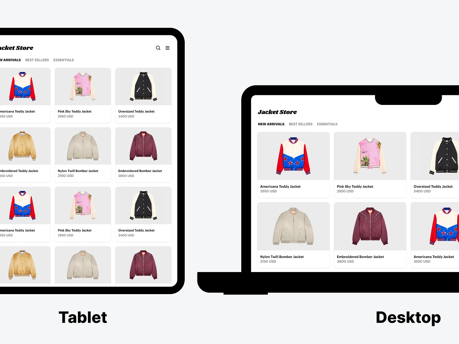 Responsive Card Layouts by Optimal UI on Dribbble Responsive Card Layouts by Optimal UI on Dribbble