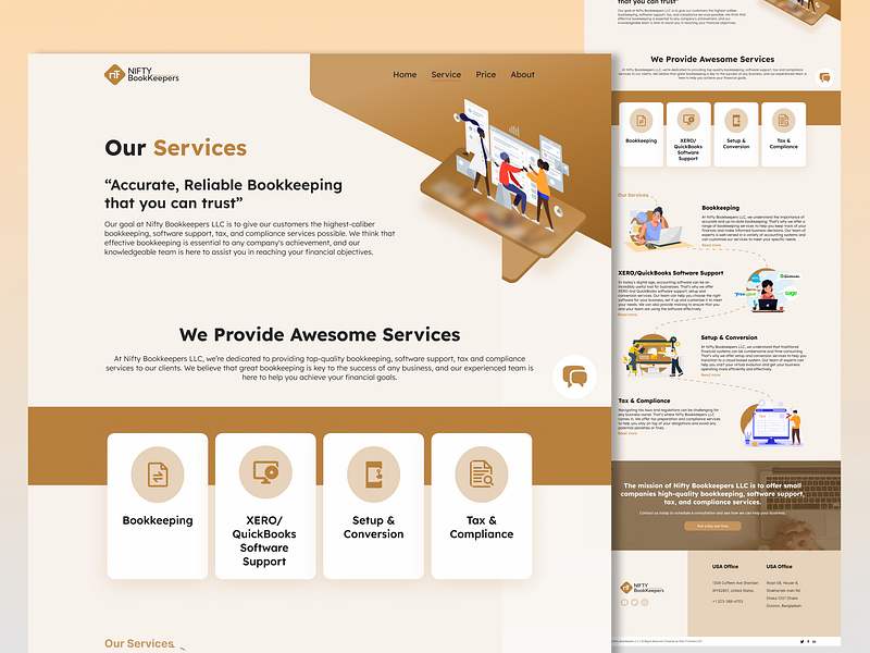 Service Page designs, themes, templates and downloadable graphic ...