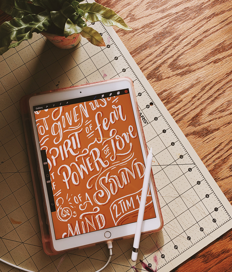 Bible Verse Lettering by Sam McNamara on Dribbble