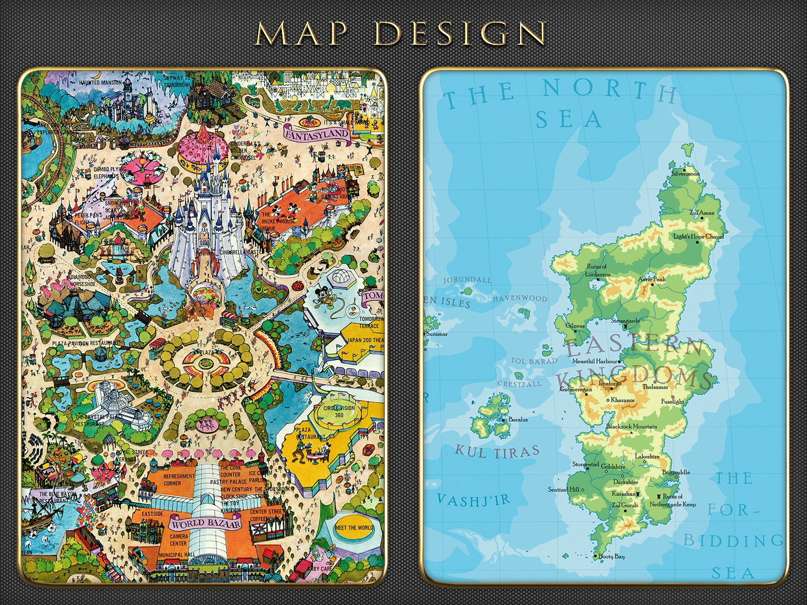 Map Design by Max Gogh on Dribbble