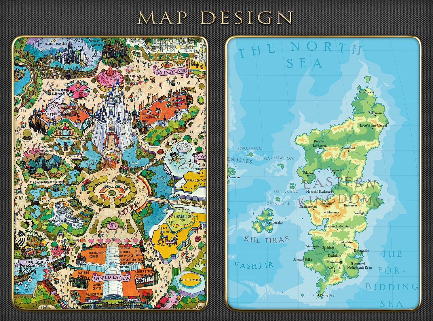 Map Design by Max Gogh on Dribbble