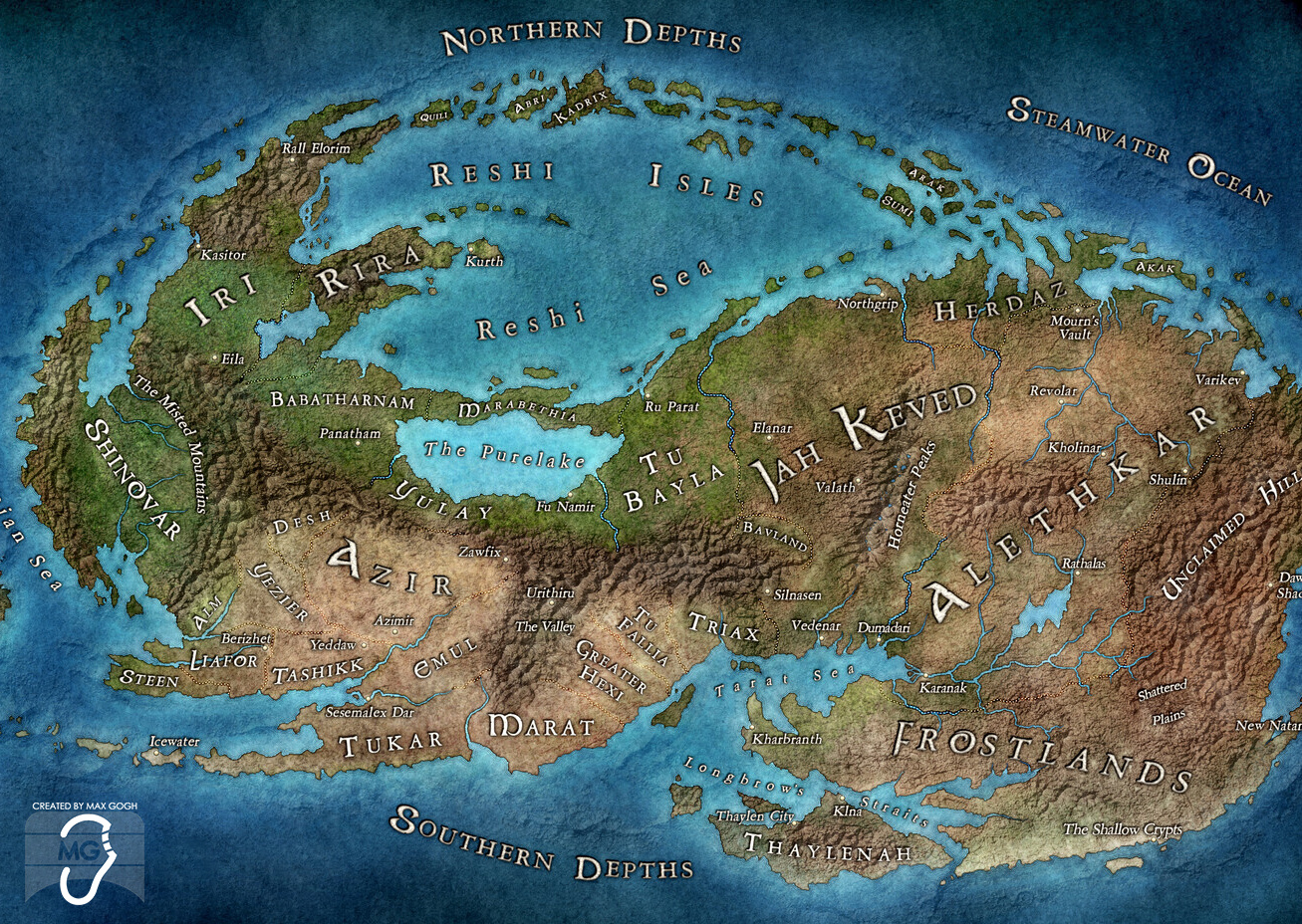 Map Design by Max Gogh on Dribbble