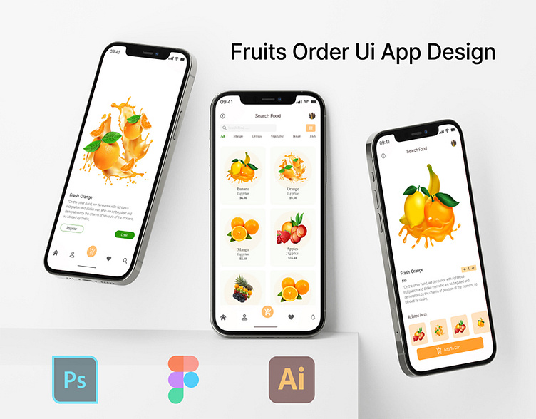 Fruits Order Ui App Design by mdmehedi hasan on Dribbble