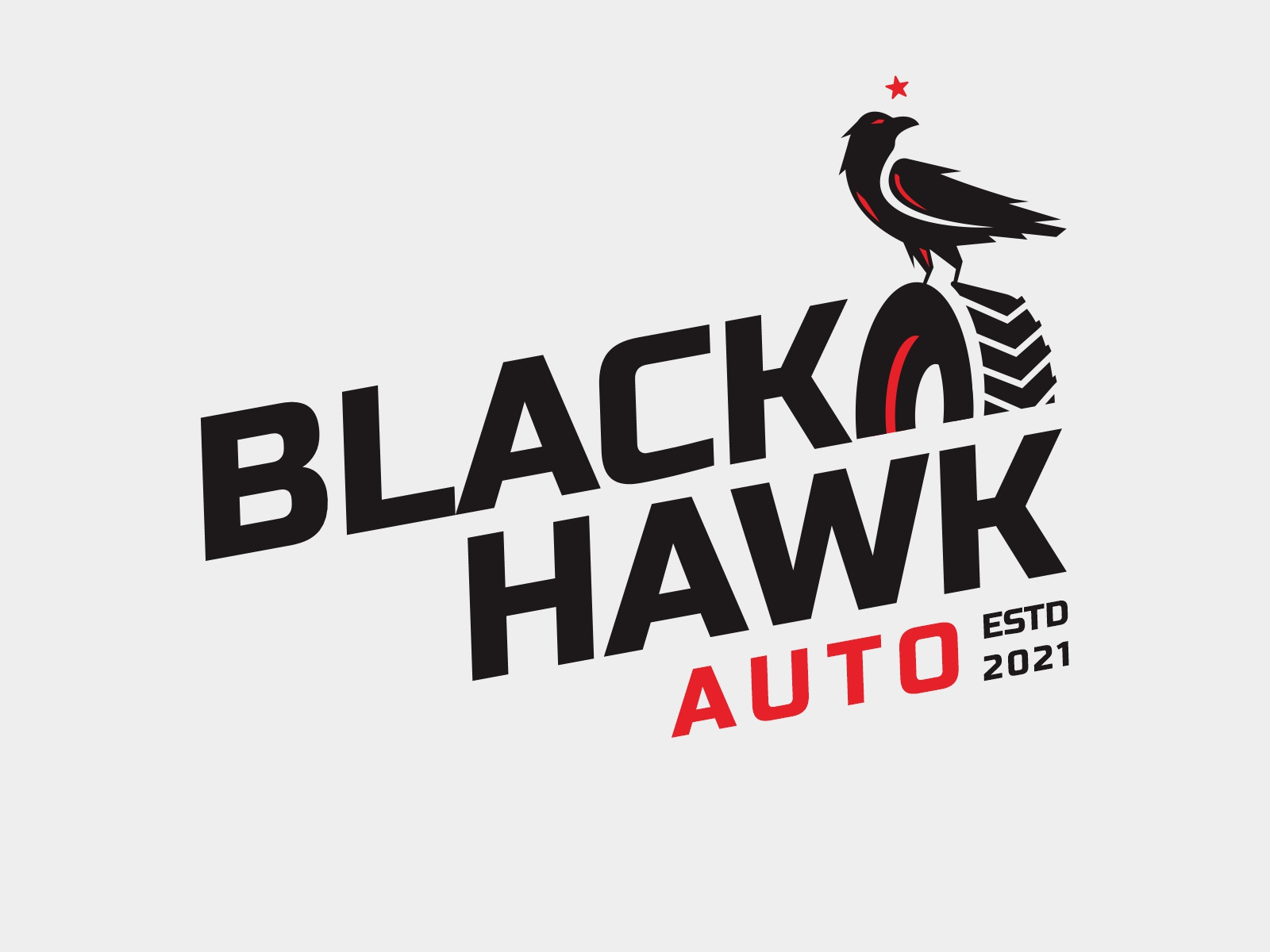BLACK HAWK AUTO by Hasan Almas on Dribbble