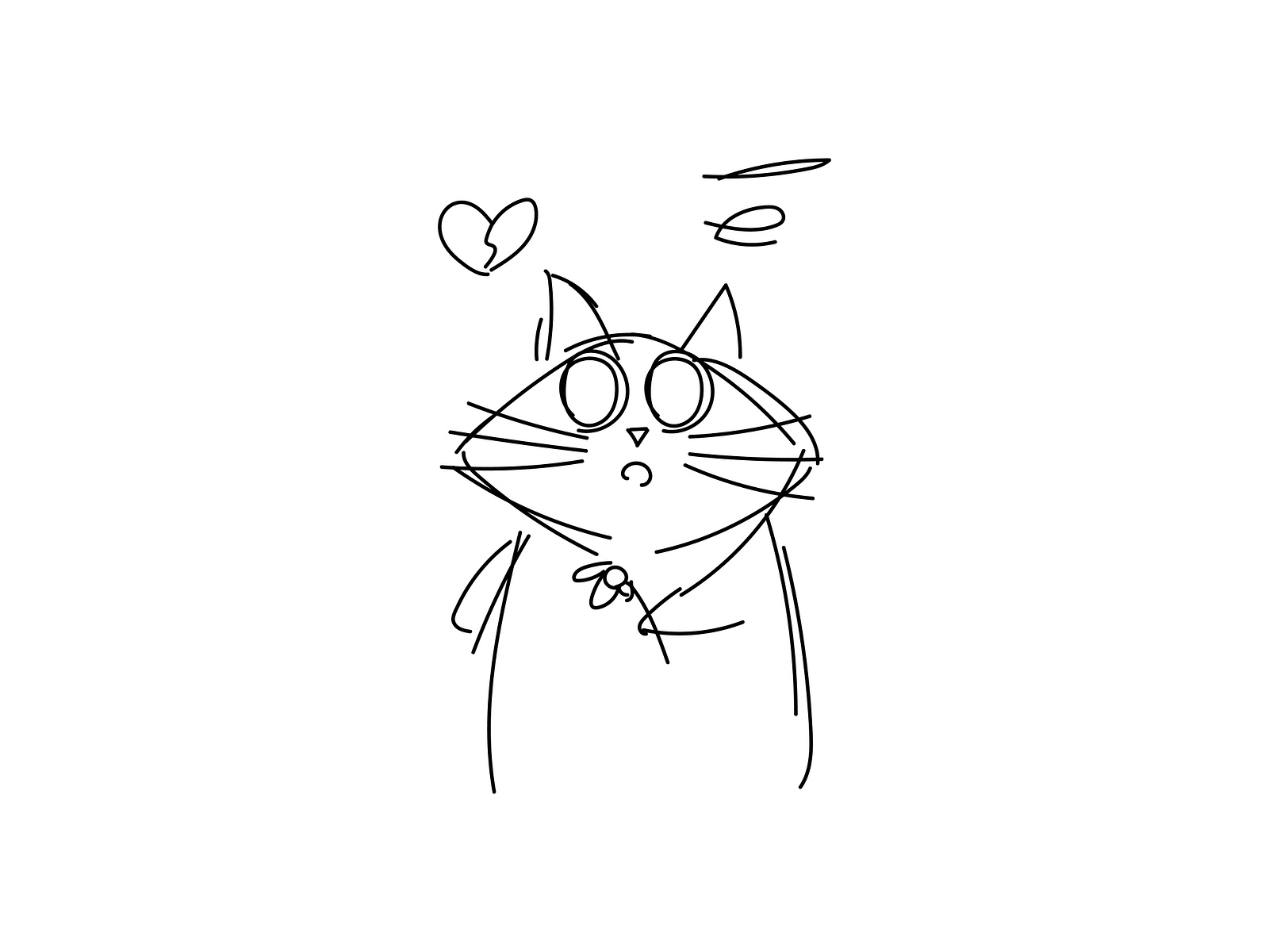 Depressed Cat by Bayu Trisetyo Nugroho on Dribbble