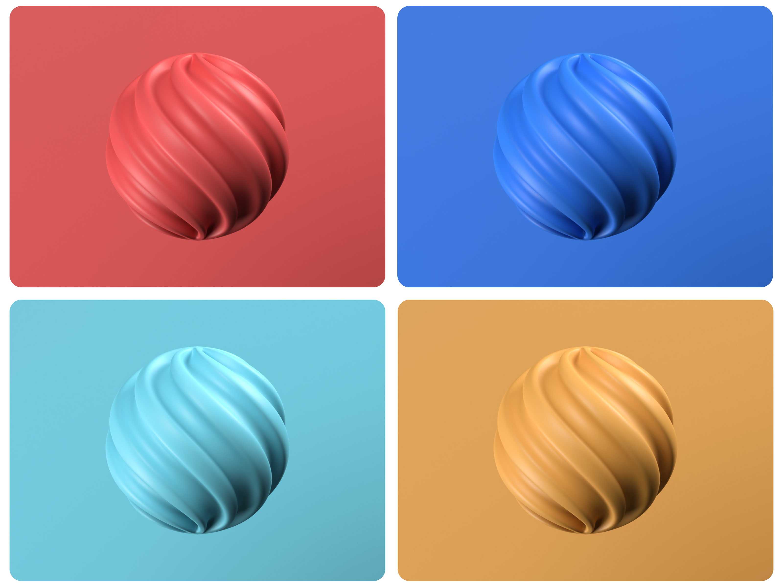 Spiral Sphere by Hesam Sanei on Dribbble