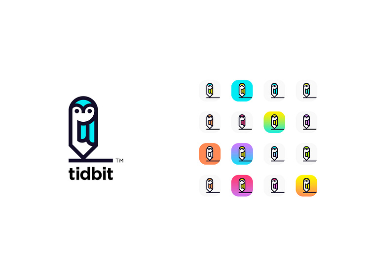 Tidbit logo and app by FF3_Studio on Dribbble