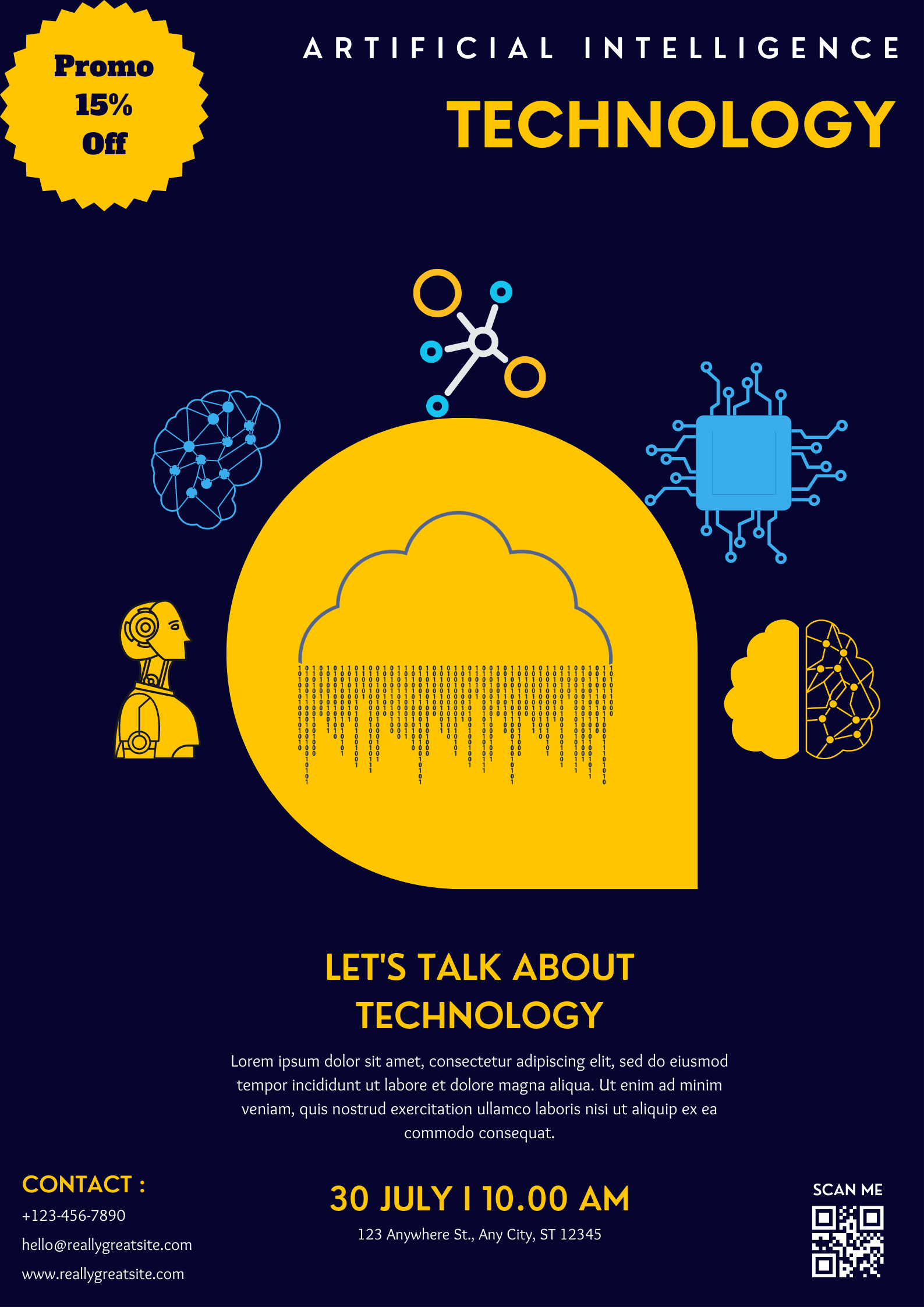 Poster Sample by Rao Shahzad on Dribbble