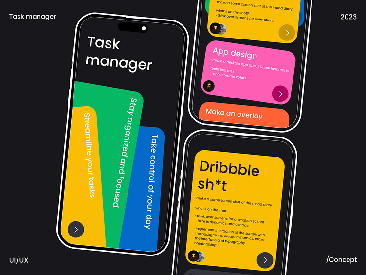 Task Manager Mobile IOS App by Serj Lukianov on Dribbble