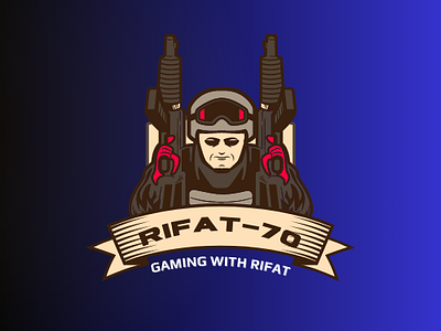 Simple Gaming Logo Making by Graphi Dot on Dribbble