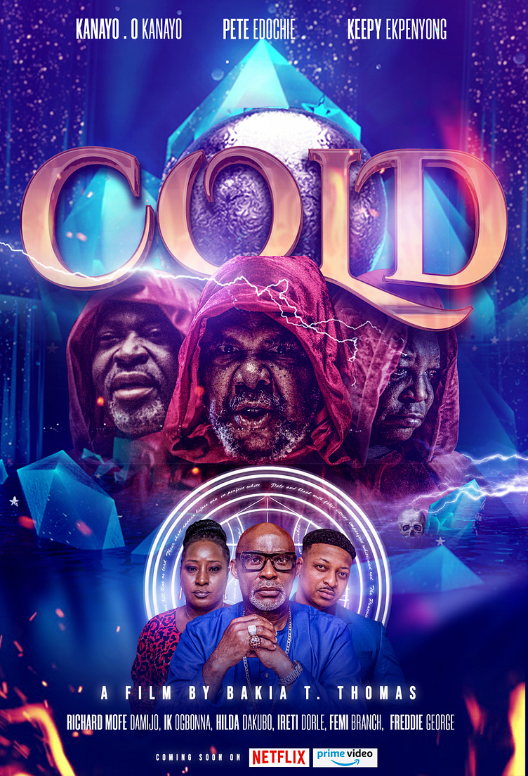 COLD movie poster design by Nedu Graphics on Dribbble
