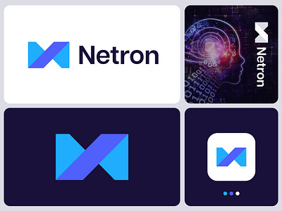 Netron - Visual identity, Tech logo, N logo by Aminul Islam | Logo ...