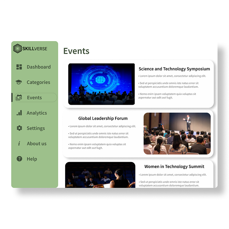 Unlock the full potential of learning with Skillverse, my person by Poketo on Dribbble