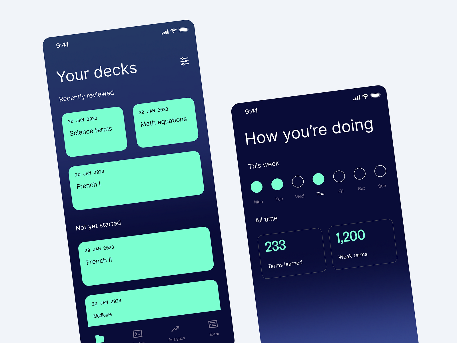 Flashcard App Concept By Lindie Botes On Dribbble