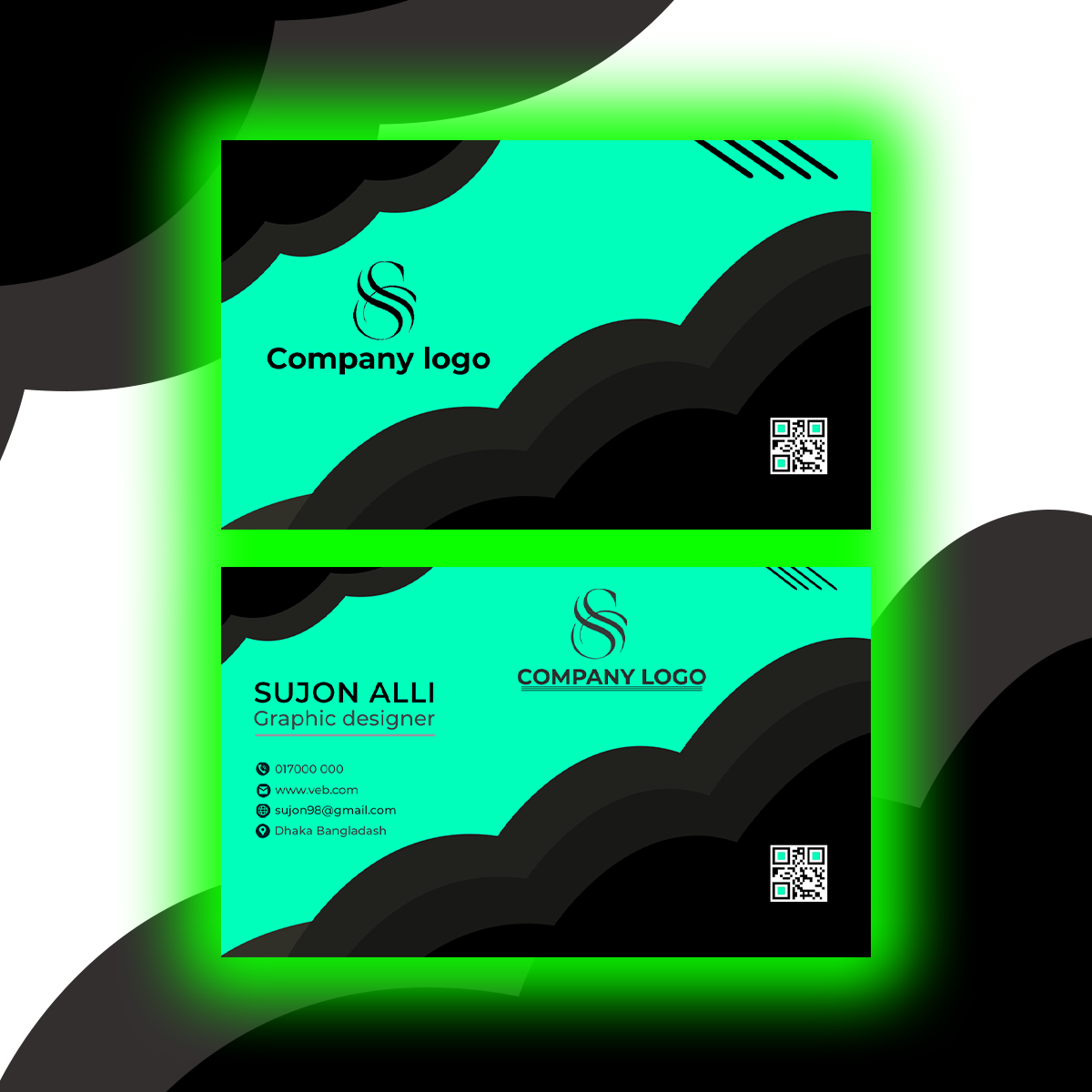 card design by graphicsujon 71 on Dribbble