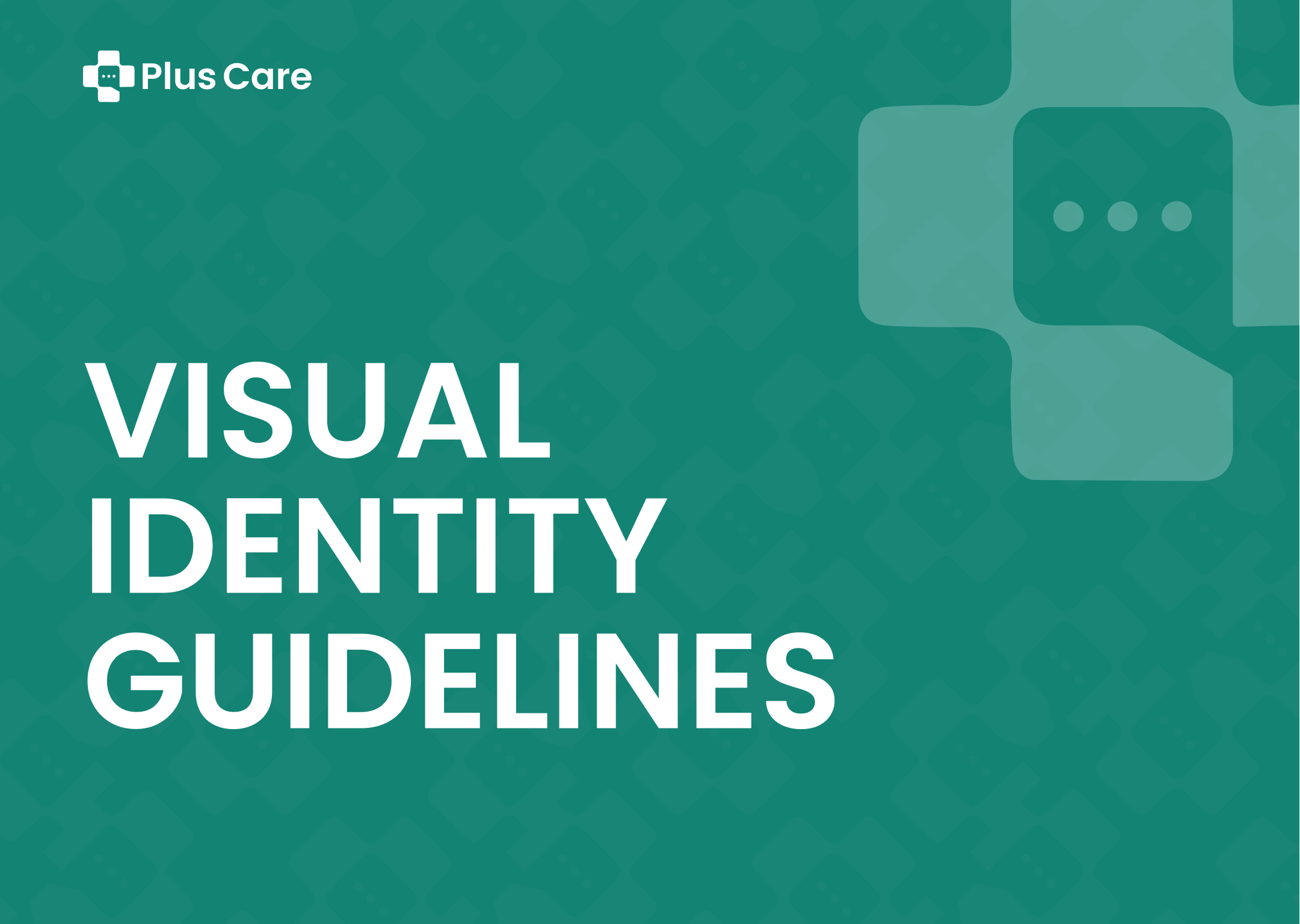 Plus Care - Brand Guidelines by The Seven Studio Design agency on Dribbble